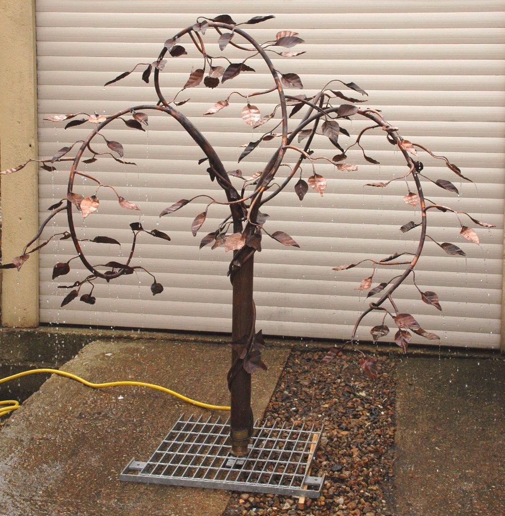 The Copper Sculptor - Specializing in Copper Tree Water Features