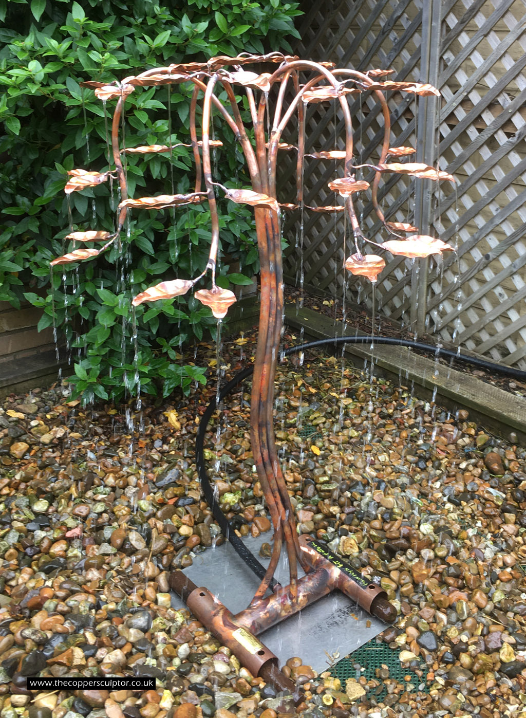 The Copper Sculptor - Specializing in Copper Tree Water Features