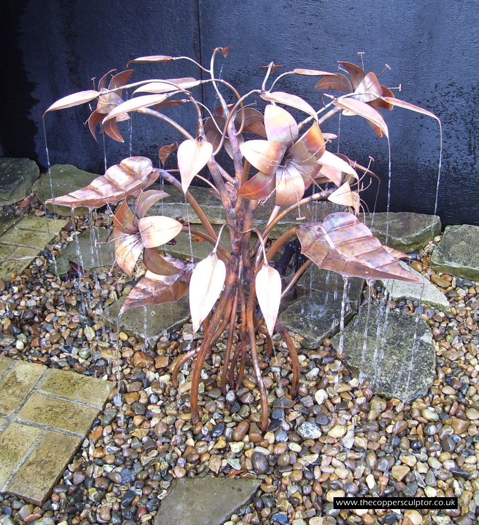 The Copper Sculptor - Specializing in Copper Tree Water Features