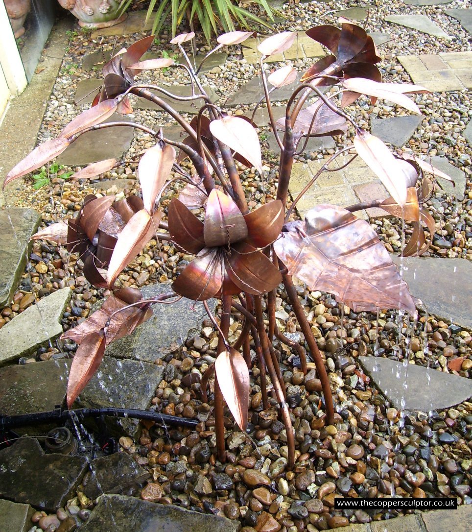 The Copper Sculptor - Specializing in Copper Tree Water Features