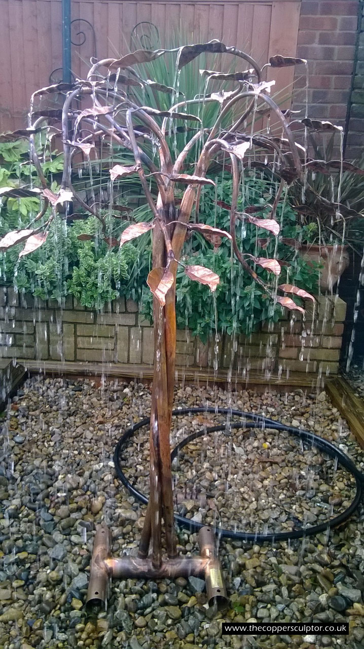 The Copper Sculptor - Specializing in Copper Tree Water Features