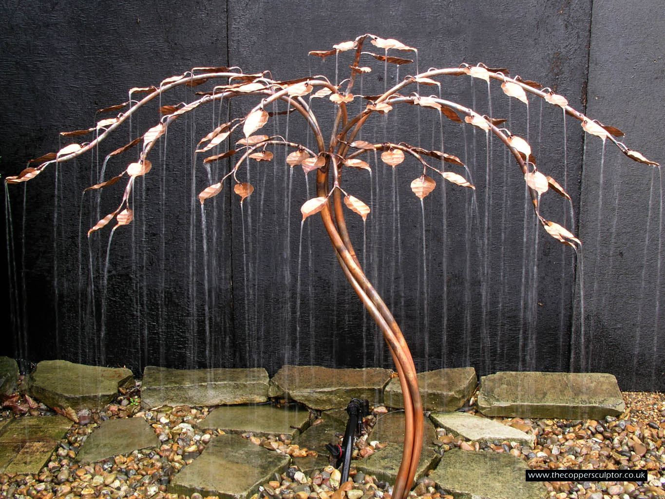 The Copper Sculptor - Specializing in Copper Tree Water Features