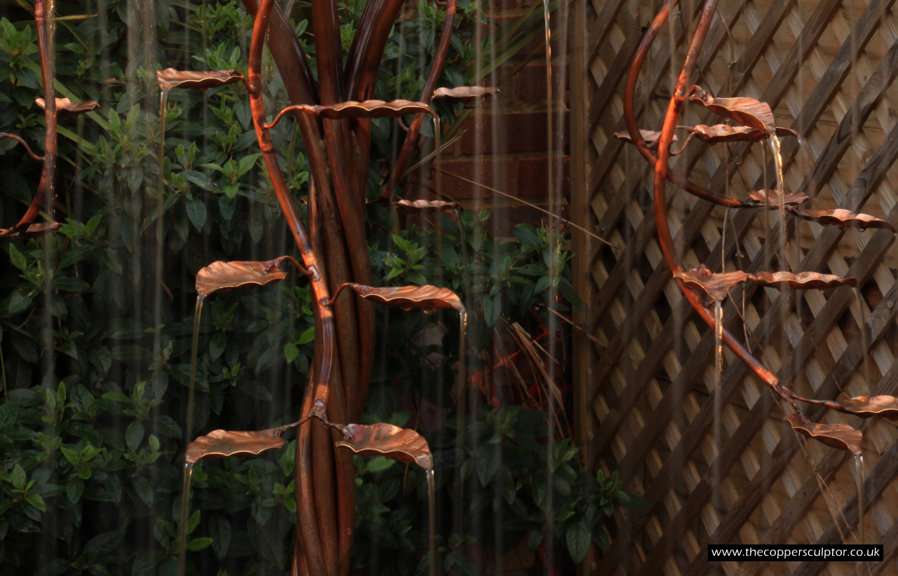 The Copper Sculptor - Specializing in Copper Tree Water Features