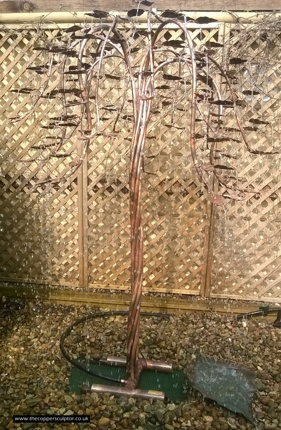 The Copper Sculptor - Specializing in Copper Tree Water Features