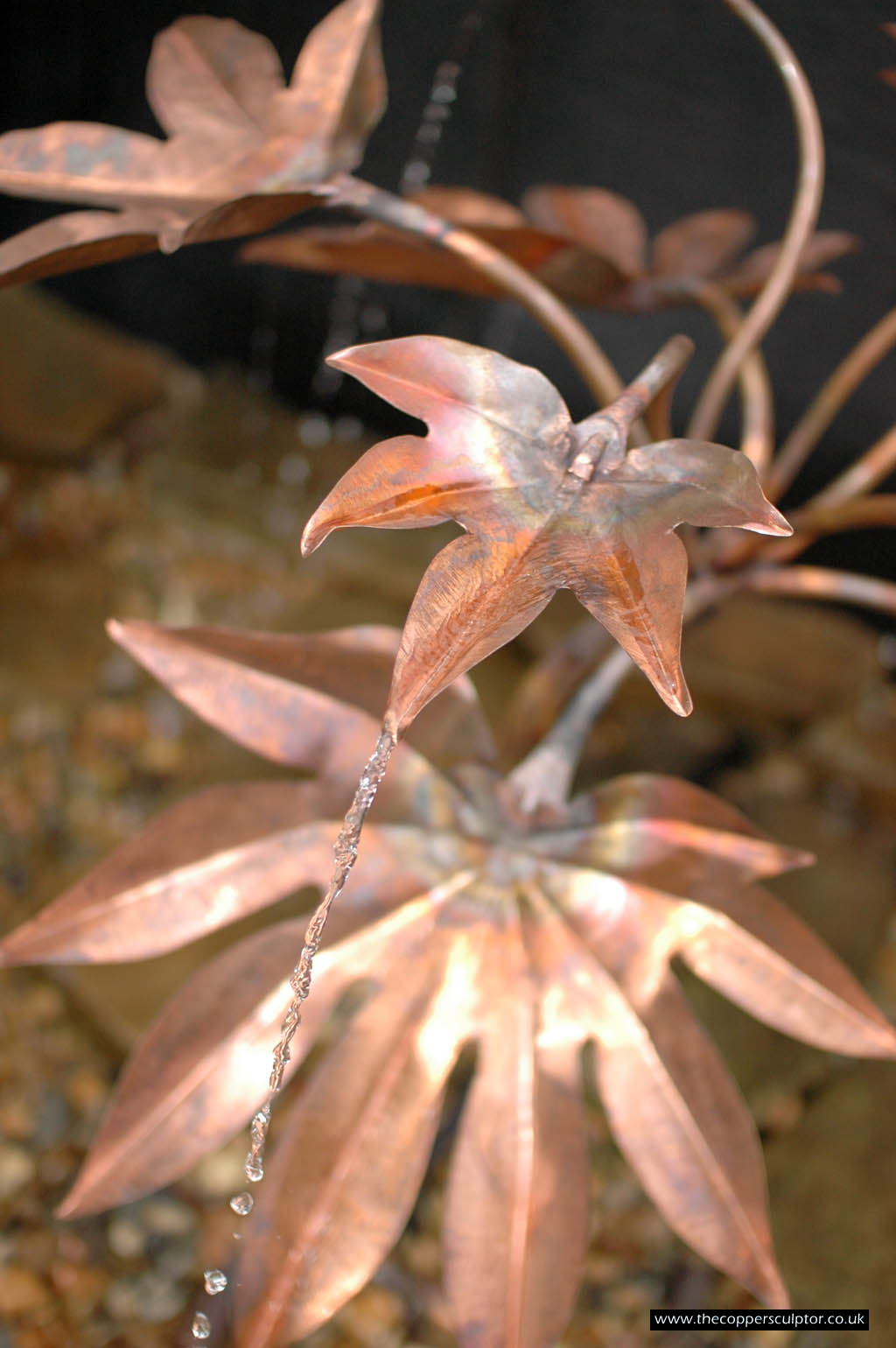 The Copper Sculptor - Specializing in Copper Tree Water Features