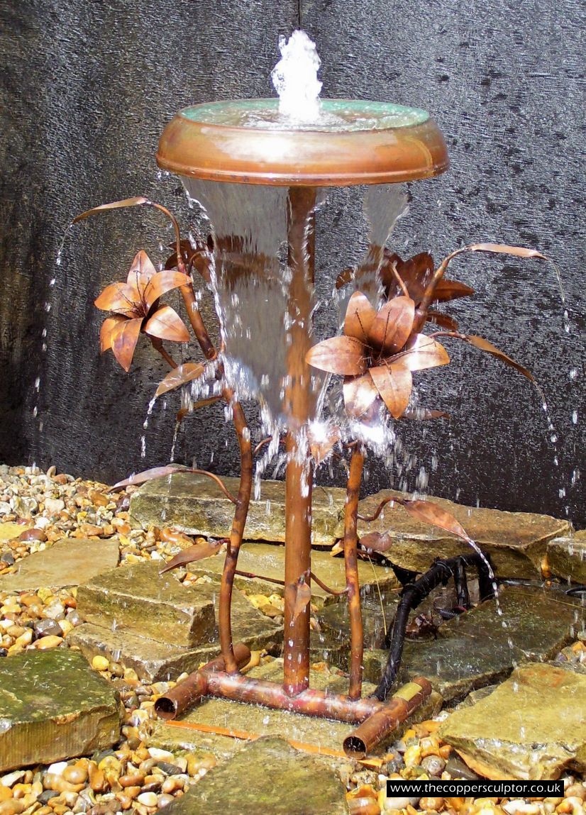 The Copper Sculptor - Specializing in Copper Tree Water Features
