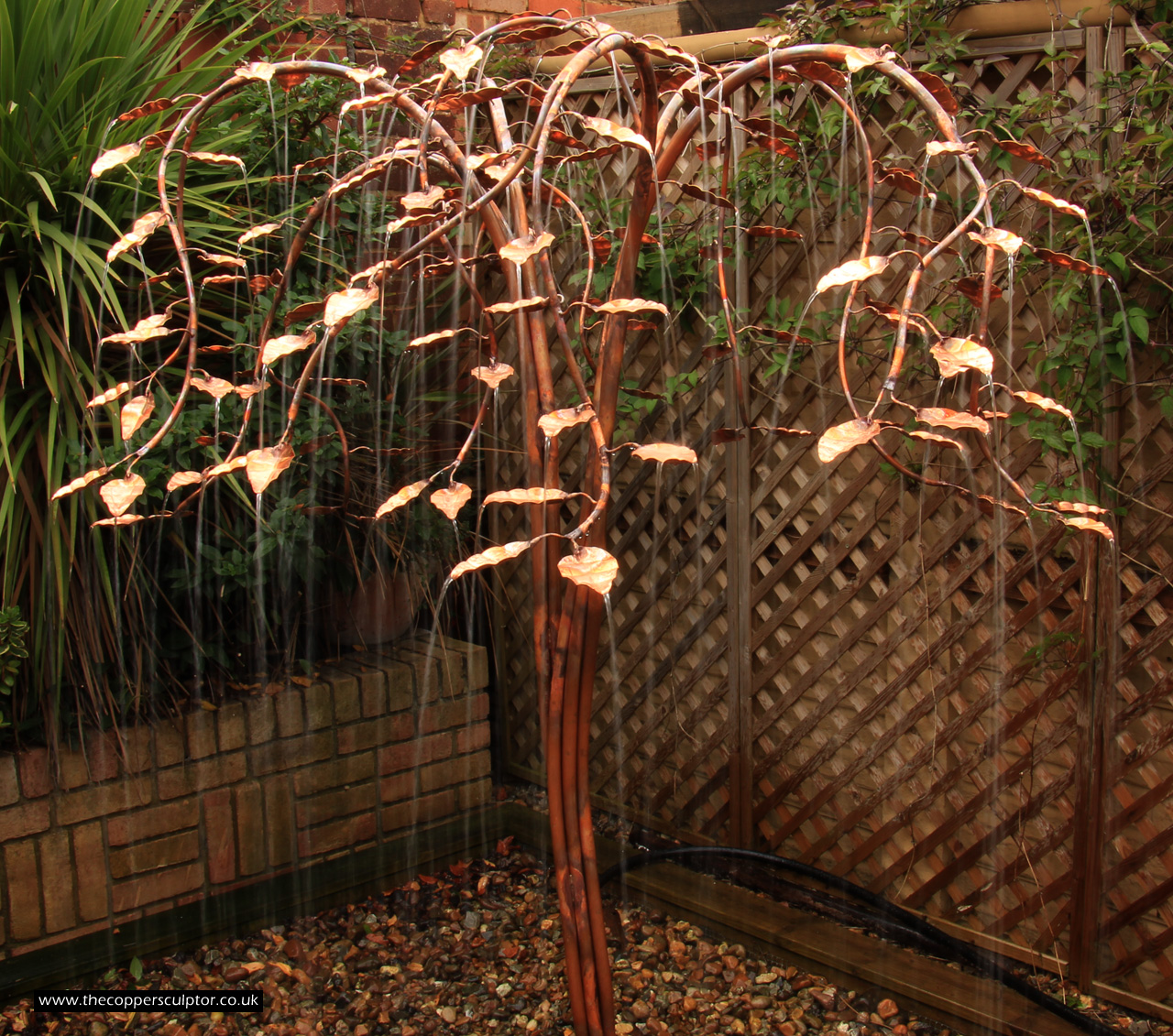 The Copper Sculptor - Specializing in Copper Tree Water Features