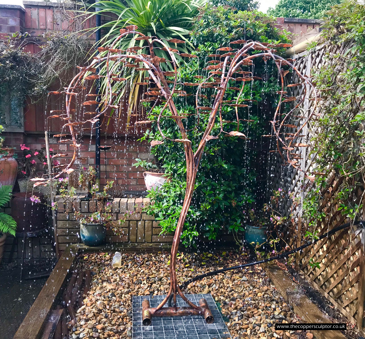 The Copper Sculptor - Specializing in Copper Tree Water Features