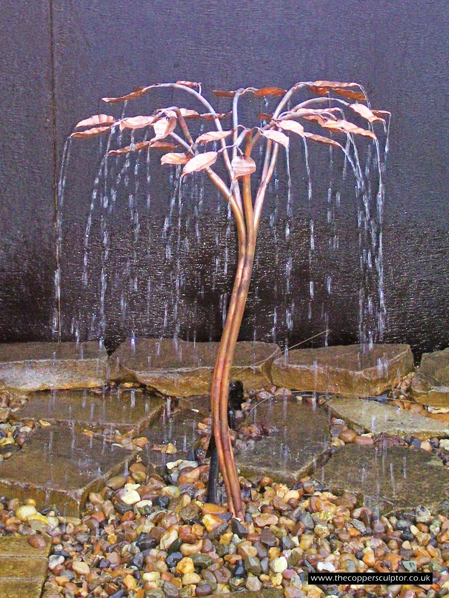 The Copper Sculptor - Specializing in Copper Tree Water Features