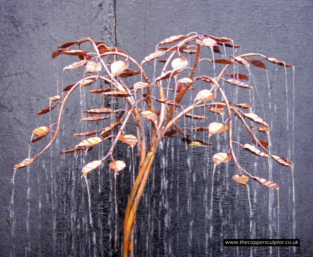 The Copper Sculptor - Specializing in Copper Tree Water Features
