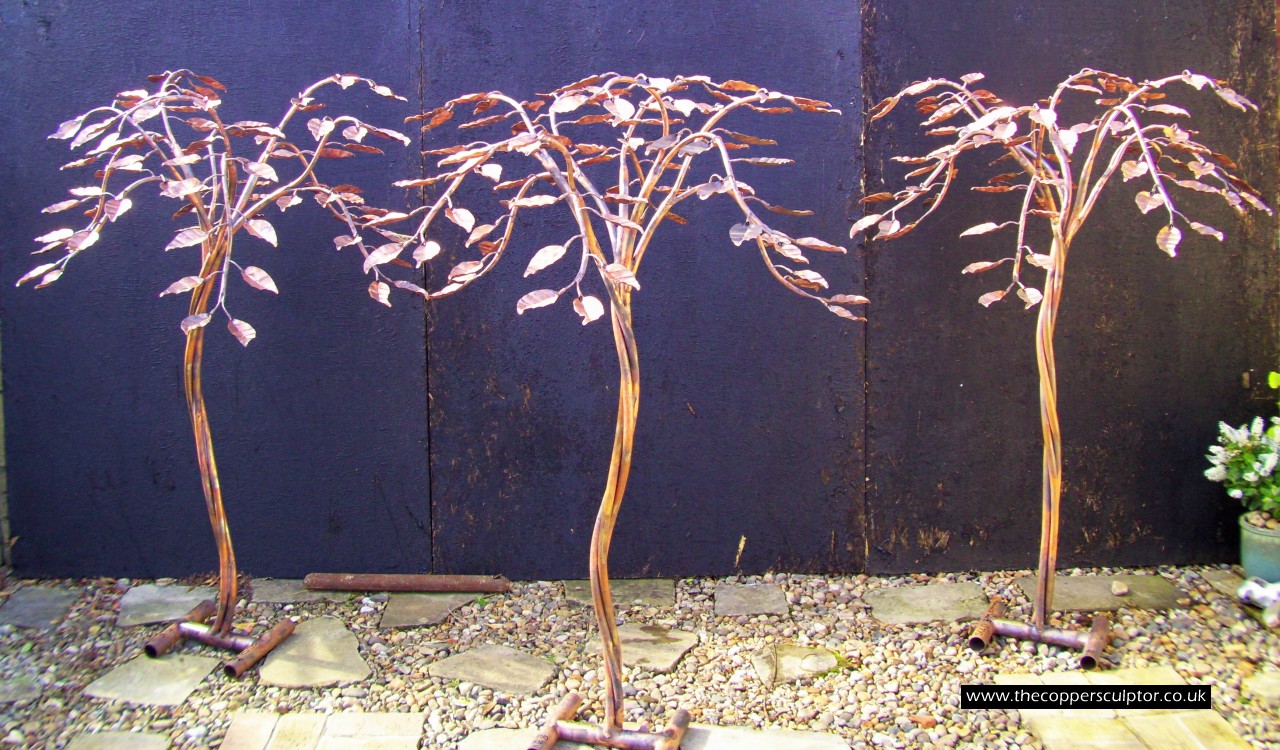 The Copper Sculptor - Specializing in Copper Tree Water Features
