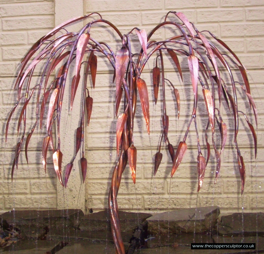 The Copper Sculptor - Specializing in Copper Tree Water Features