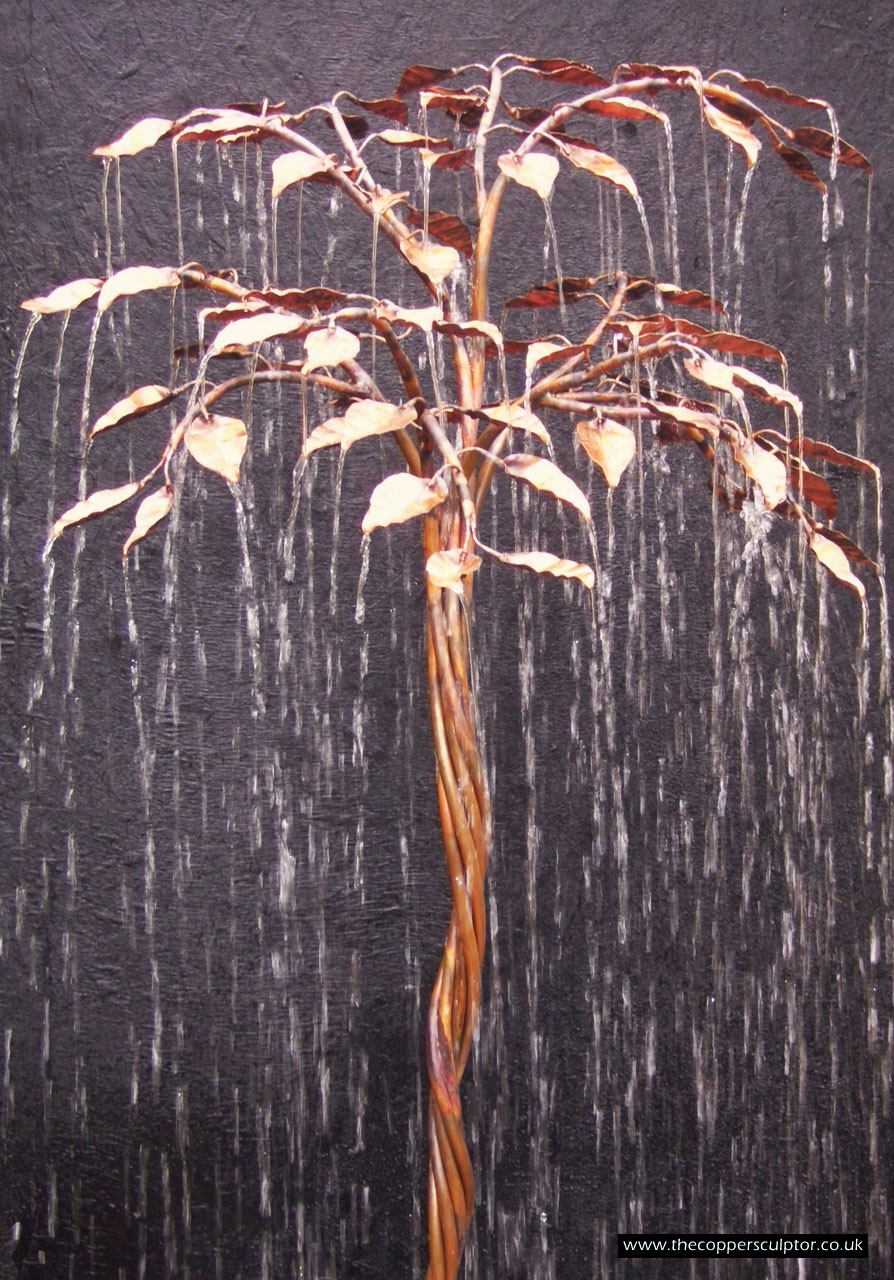 The Copper Sculptor - Specializing in Copper Tree Water Features