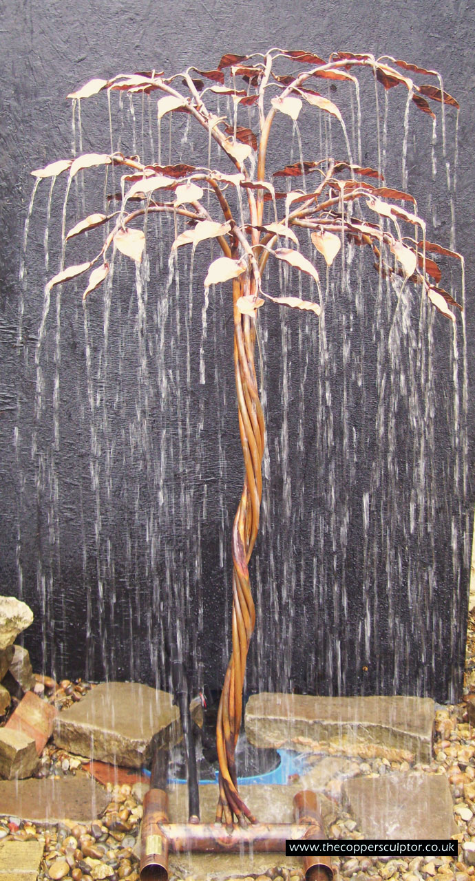 The Copper Sculptor - Specializing in Copper Tree Water Features