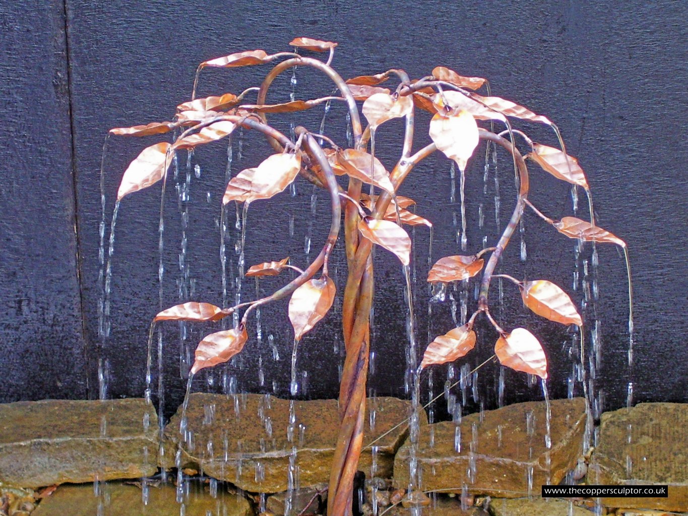 The Copper Sculptor - Specializing in Copper Tree Water Features