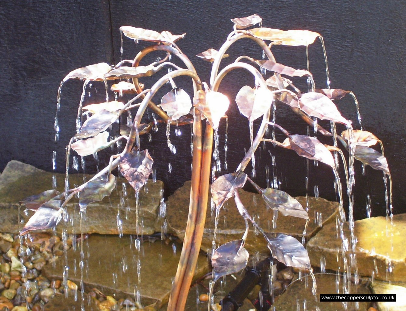 The Copper Sculptor - Specializing in Copper Tree Water Features