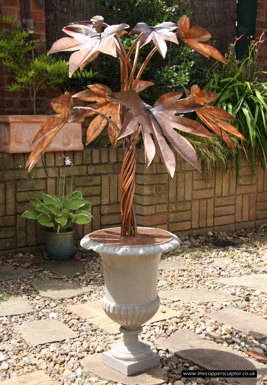 The Copper Sculptor - Specializing in Copper Tree Water Features