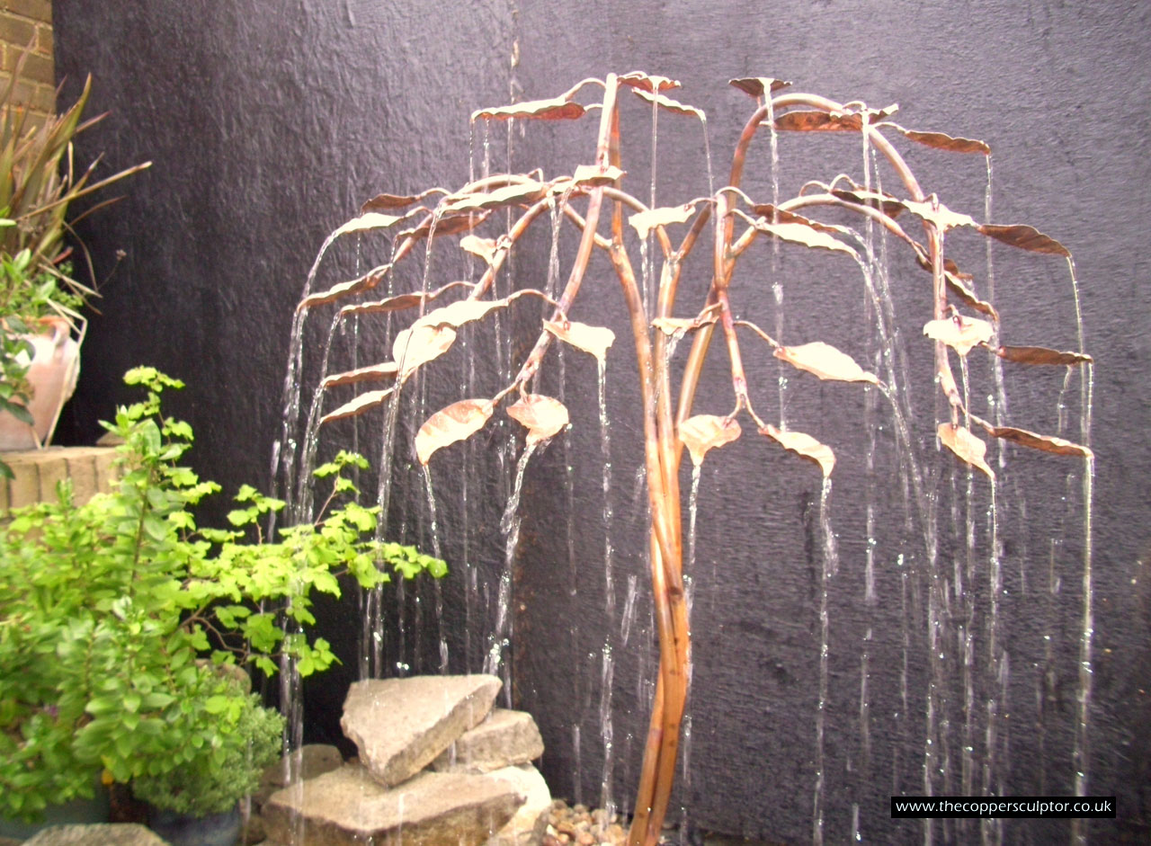 The Copper Sculptor - Specializing in Copper Tree Water Features