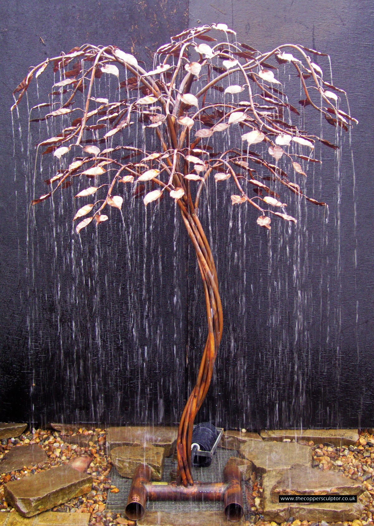 The Copper Sculptor - Specializing in Copper Tree Water Features