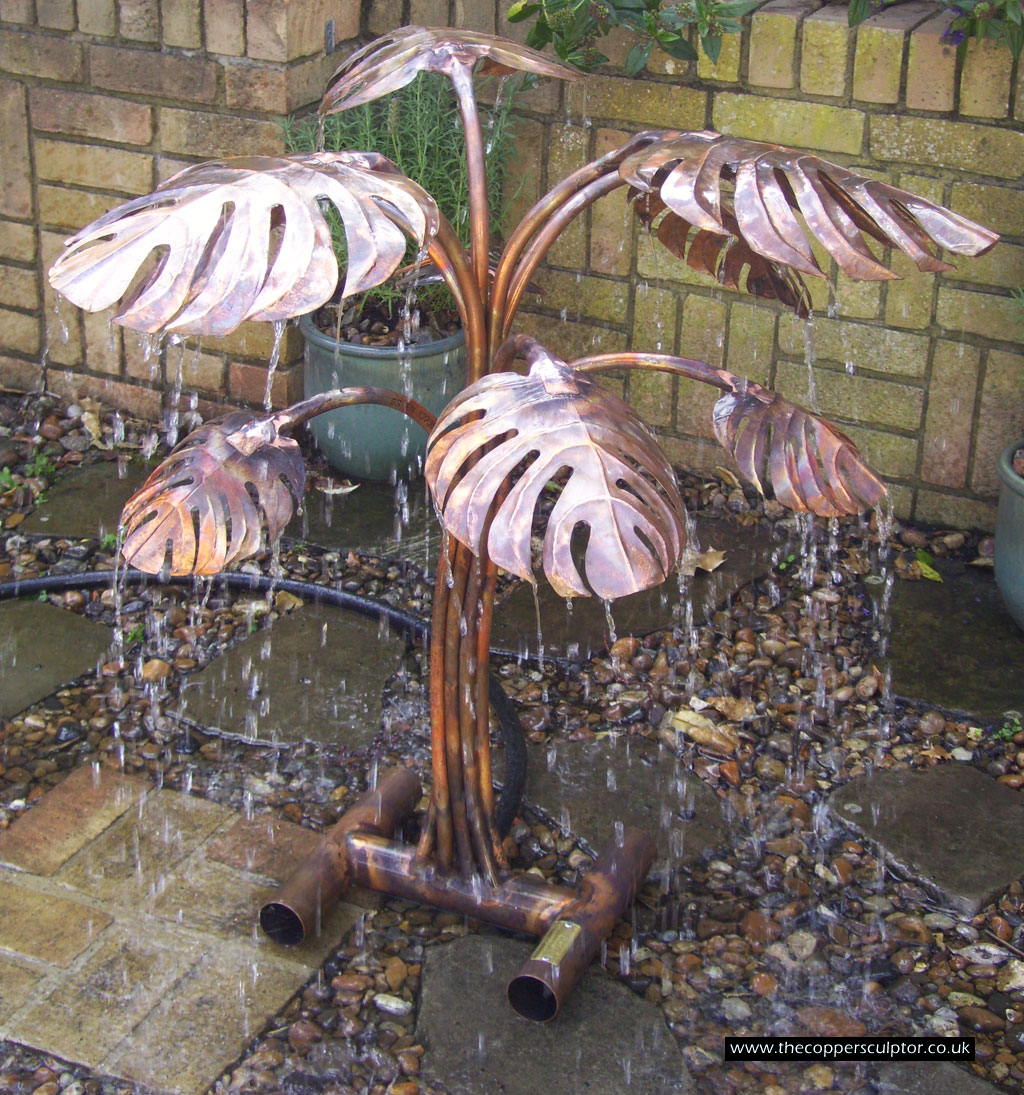 The Copper Sculptor - Specializing in Copper Tree Water Features