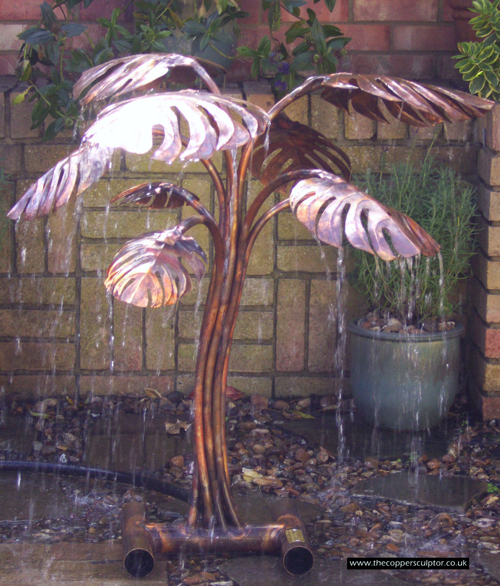 The Copper Sculptor - Specializing in Copper Tree Water Features