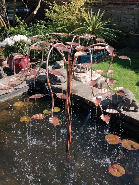 The Copper Sculptor - Specializing in Copper Tree Water Features