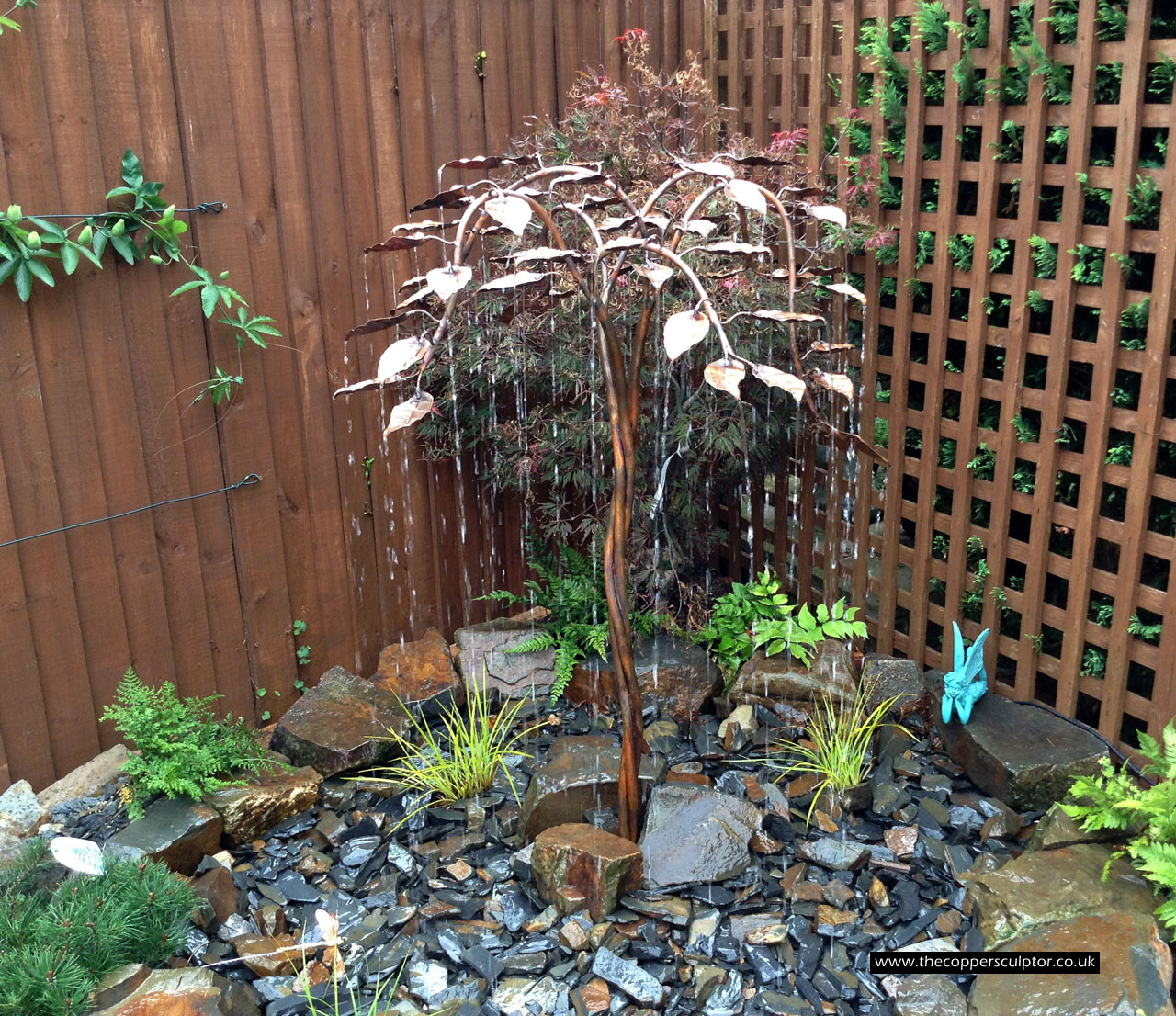 The Copper Sculptor - Specializing in Copper Tree Water Features