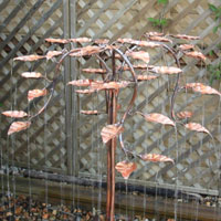 The Copper Sculptor - Specializing in Copper Tree Water Features